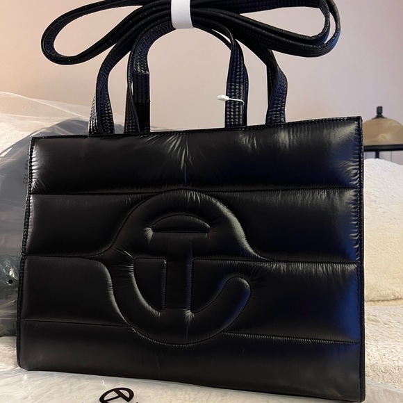 Telfar | Bags | Telfar X Moose Knuckles Medium Black Puffer | Poshmark